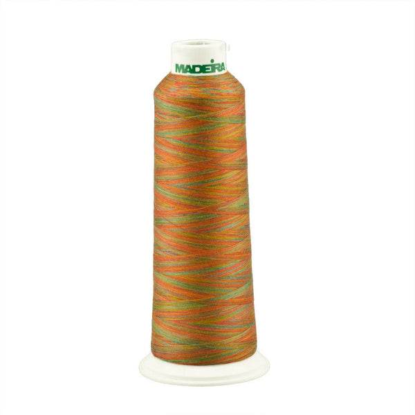 Madeira Sunset Aeroquilt 3000 Yard Cone Variegated Poly Quilting Threa ...