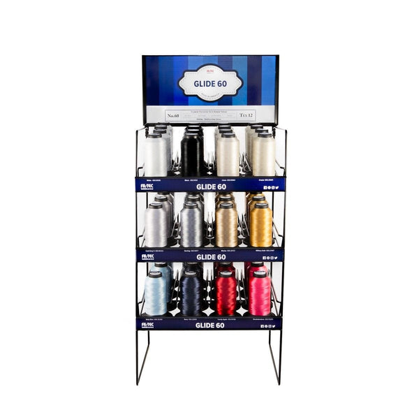 Glide 60 Display Unit - 12 Colors (Counter Top) – Sewing Parts Guru